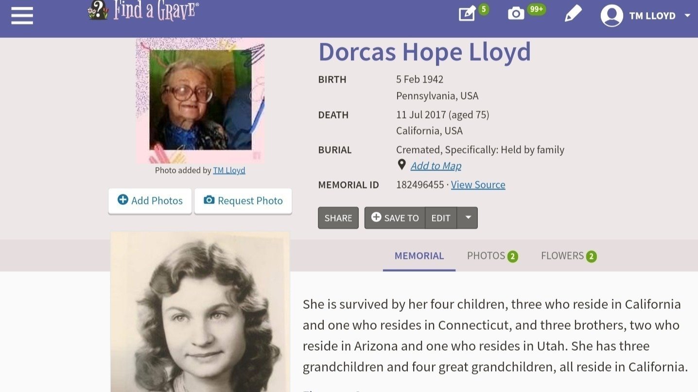 Petition · Find a Grave needs to make changes to the policies for creating memorials - United ...