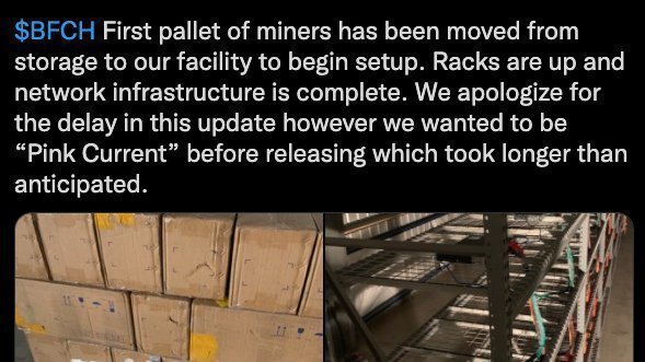 Petition · BFCH provide shareholder transparency on actual crypto ...