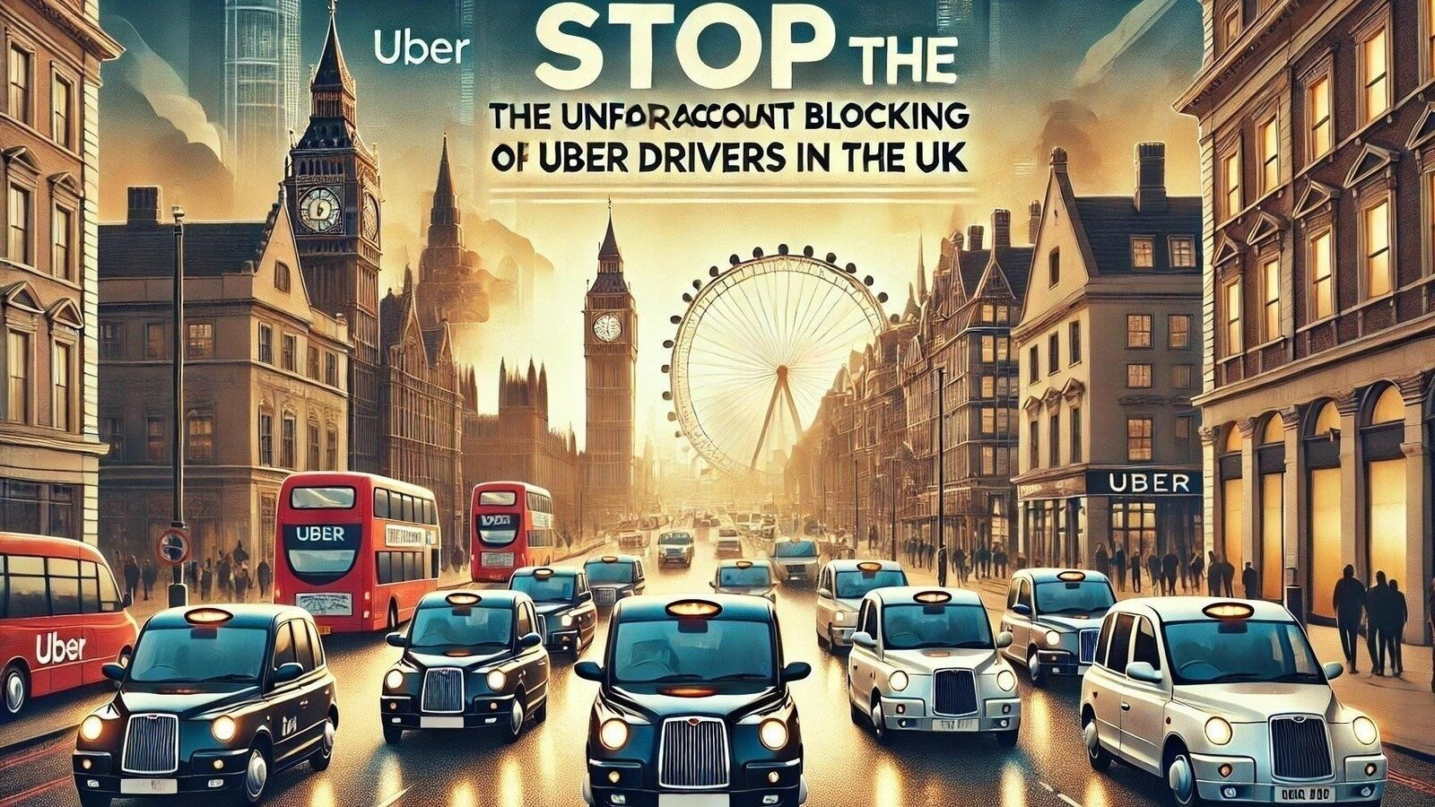 Petition · "Stop Unfair Account Blocking of Uber Drivers in the UK ...