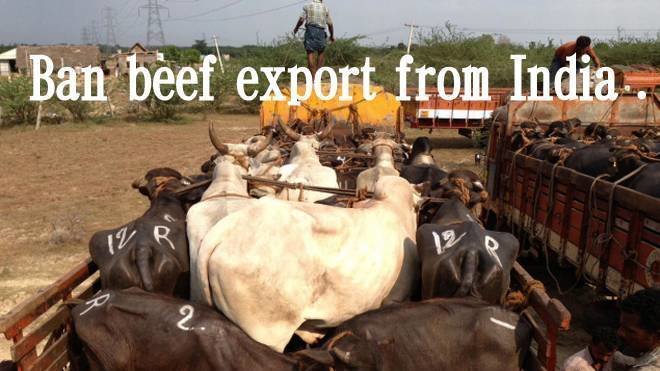 Petition · Subject: Ban Beef Exports from India - India · Change.org