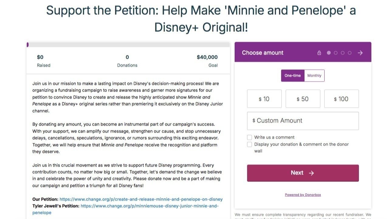 Petition update · Help Us Bring 'Minnie and Penelope' to Disney+ ...