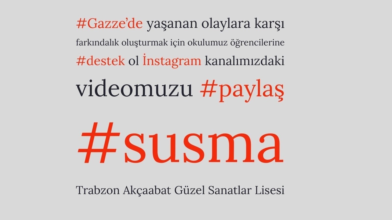 Kampanya · Susma - Türkiye · Change.org