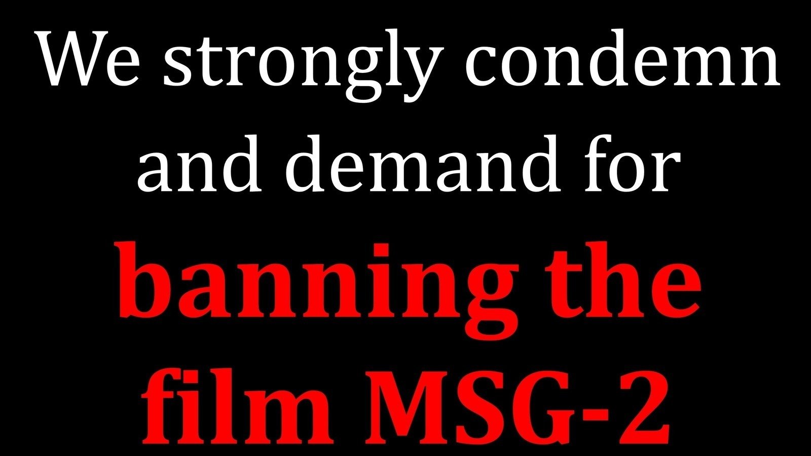 Petition · Ban MSG-2! Stop humiliation, degradation and injustice ...