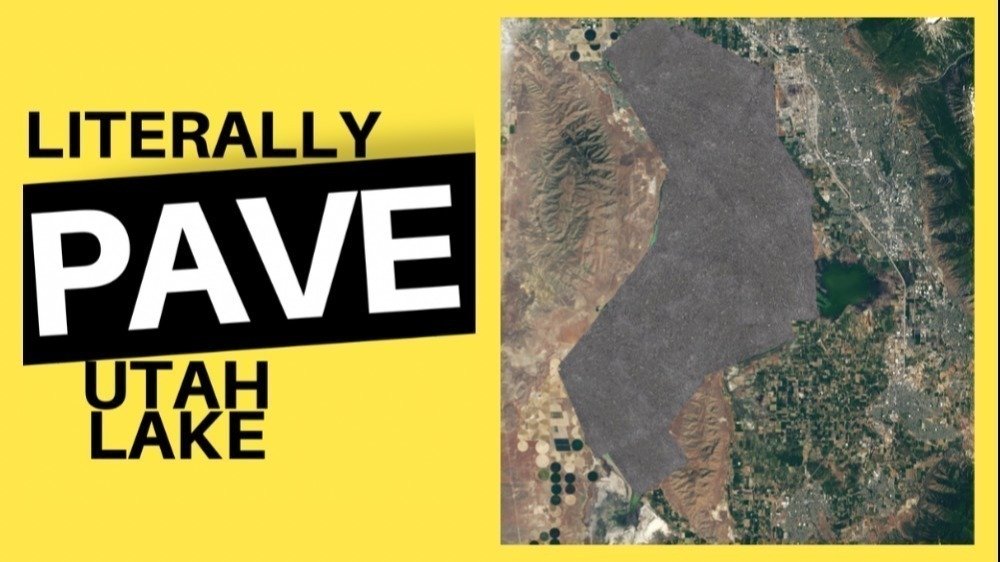 Petition · Pave Utah Lake - United States · Change.org