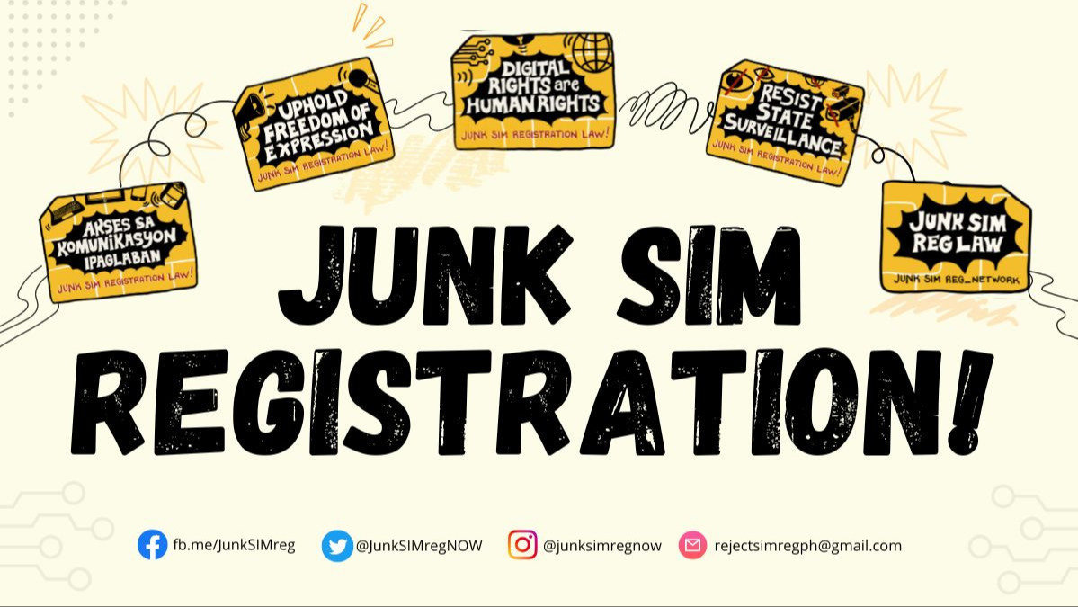 Petition · SIM Registration Law, Pahirap sa Mamamayan! Ibasura ang SIM ...