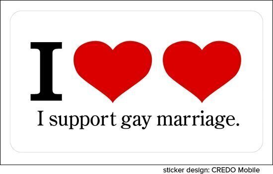 Petition · Show your support for gay marriage with a free sticker ...