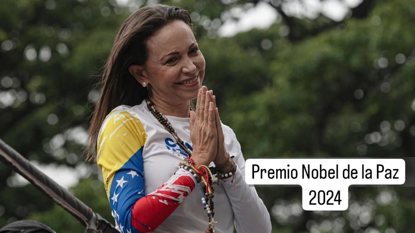 Petición · NOMINEMOS A: María Corina Machado PREMIO NOBEL DE LA PAZ ...
