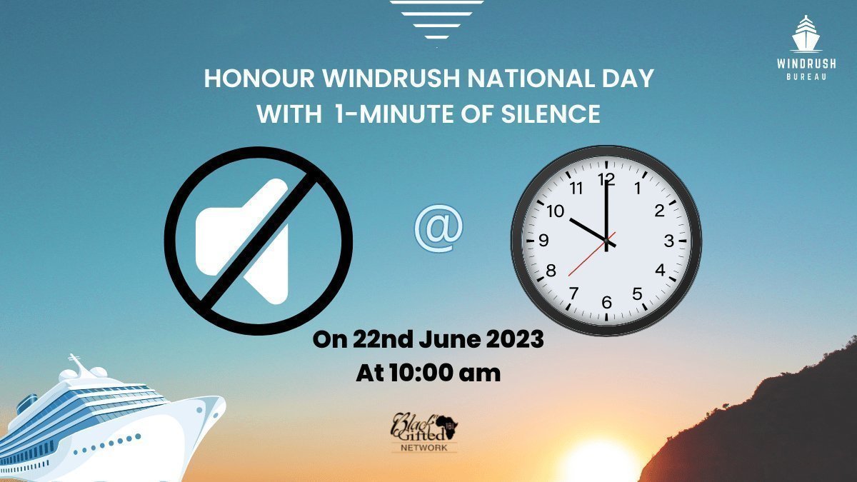 Petition · Honour Windrush National Day with 1-Minute of Silence ...