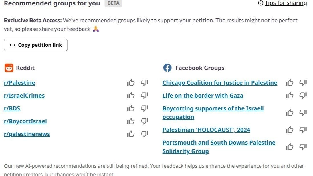 Petition update · Can you share this petition on Facebook and help me ...