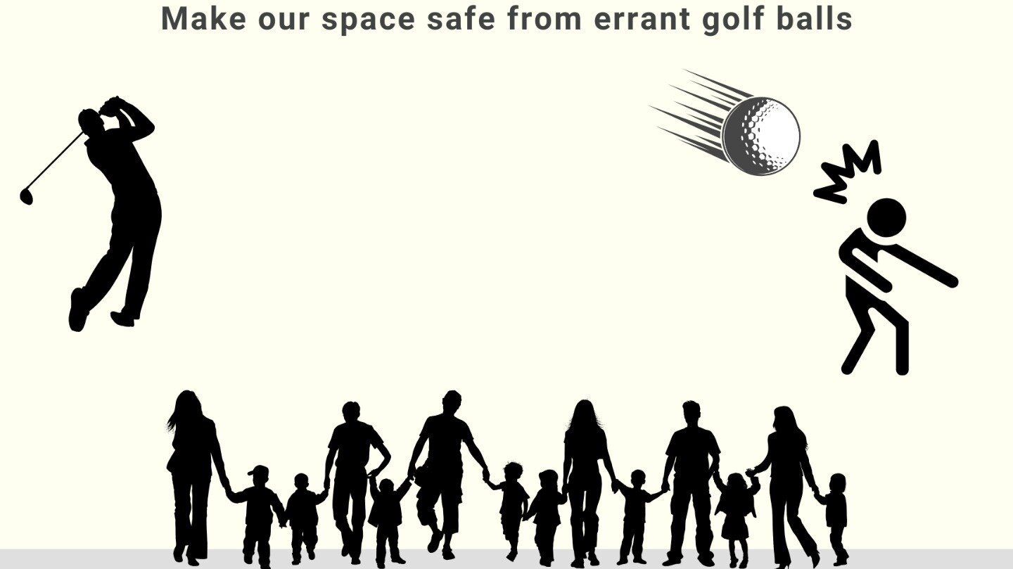 Petition · Stop errant golf balls from endangering the youth - Daly ...