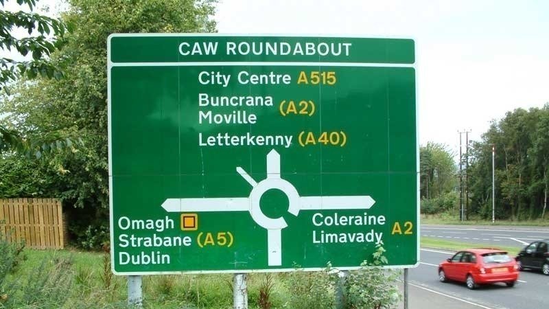 Petition · Upgrade the Caw Roundabout, Foyle Constituency - Londonderry ...