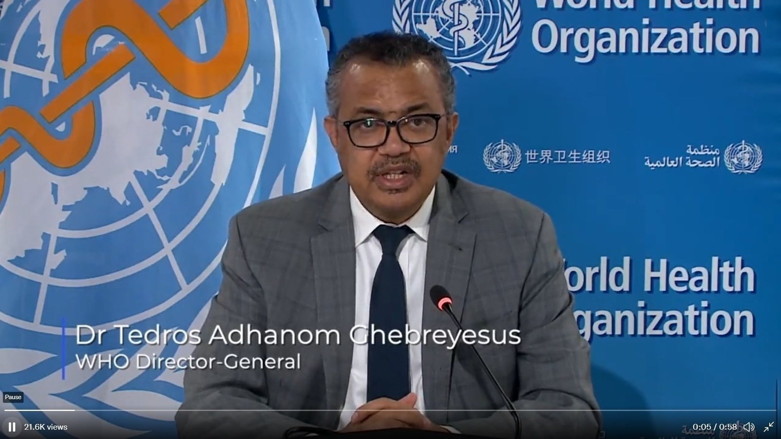 Petition · Support Dr. Tedros Adhanom the Director General of the World ...