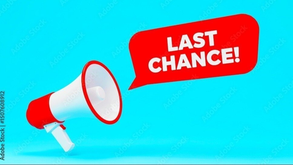 Petition update · TIME'S UP! 9:30 AM DEADLINE (Tues Nov 4th) HAVE YOUR ...