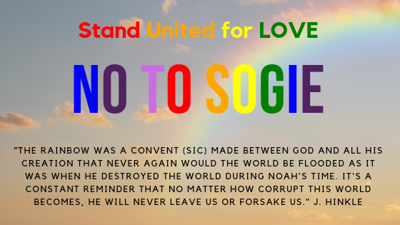 Petition · Standing United for Love: We say NO to SOGIE BILL ...