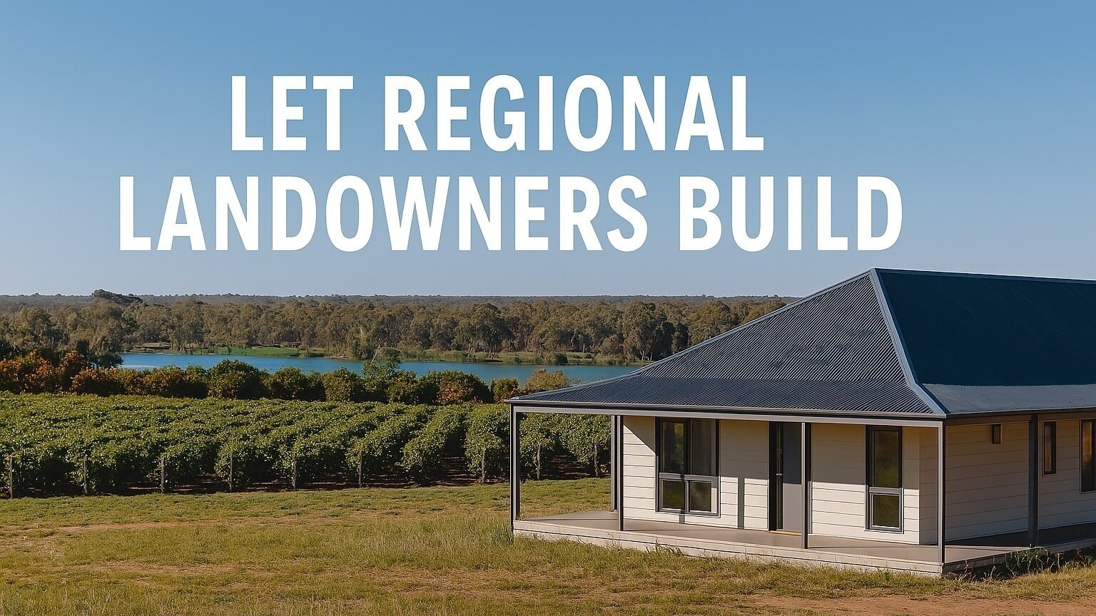 Petition · Let Regional Landowners Build: Unlock Farming Zone Land for ...