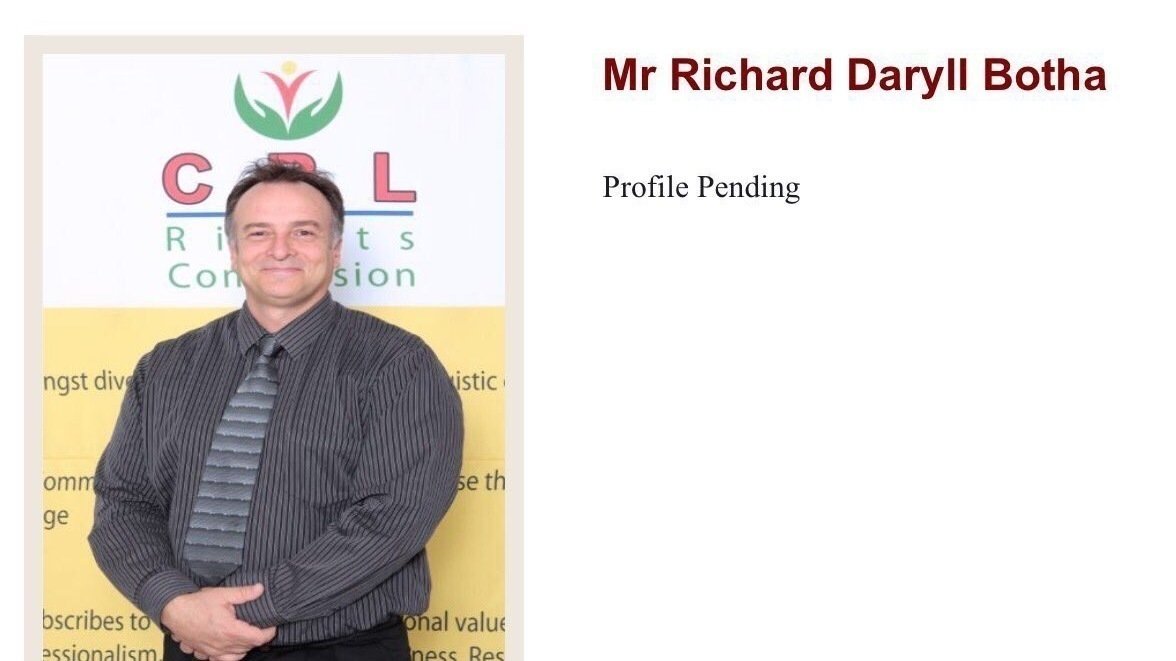 Petition · We want Richard Botha expelled from the CRL Rights ...