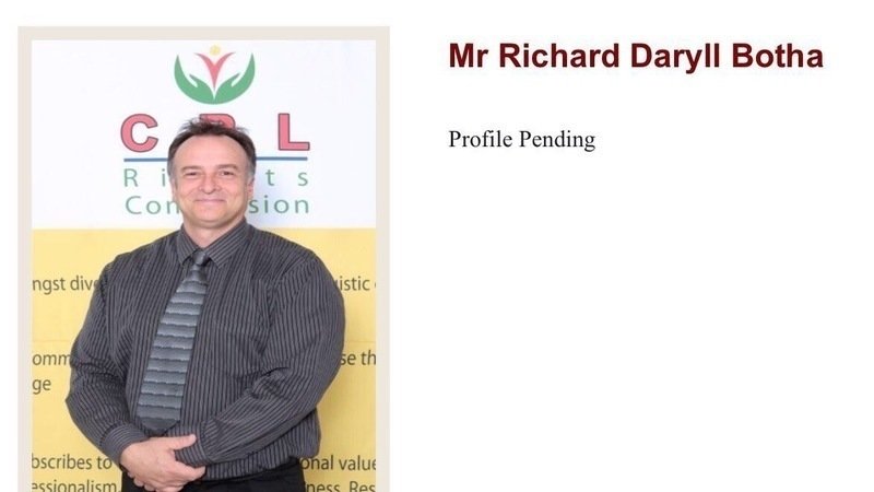 Petition · CRL Rights Commission: We want Richard Botha expelled as a ...