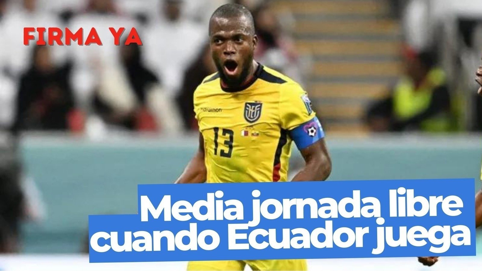 Petición · Media jornada libre cuando Ecuador juegue vs Holanda y vs ...