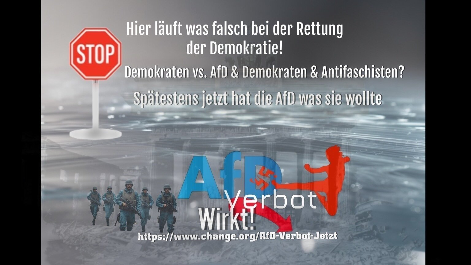 Petition update · ANTIdemokratie freut die AfD · Change.org · Change.org