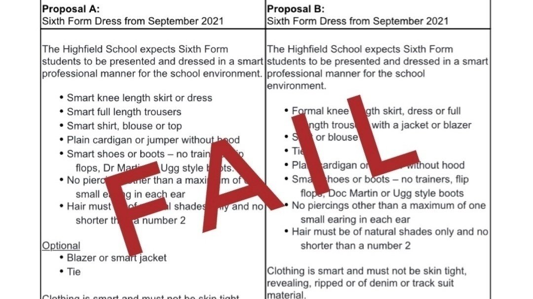 Petition · Stop the school uniform change at Highfield school ...