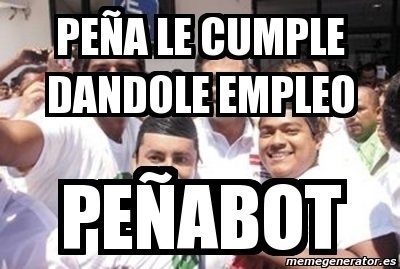 Petición · Eliminar figura de "Peñabots" por contravenir los artículos ...