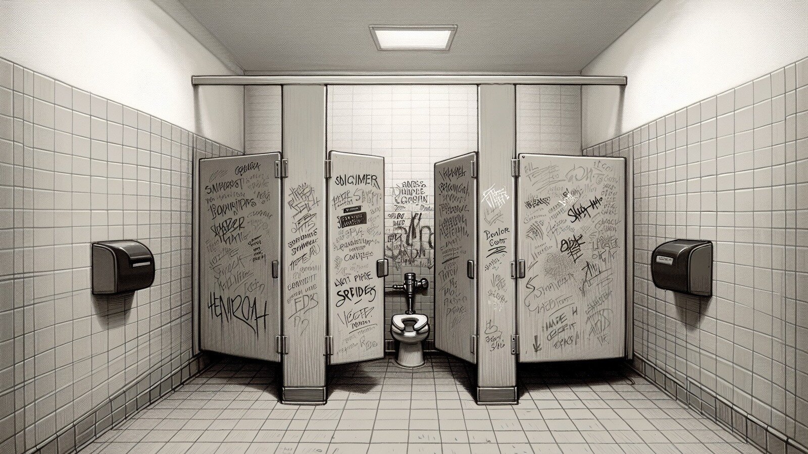 Petition · Stop Vandalism in Turner Fenton Bathroom Stalls - Canada ...