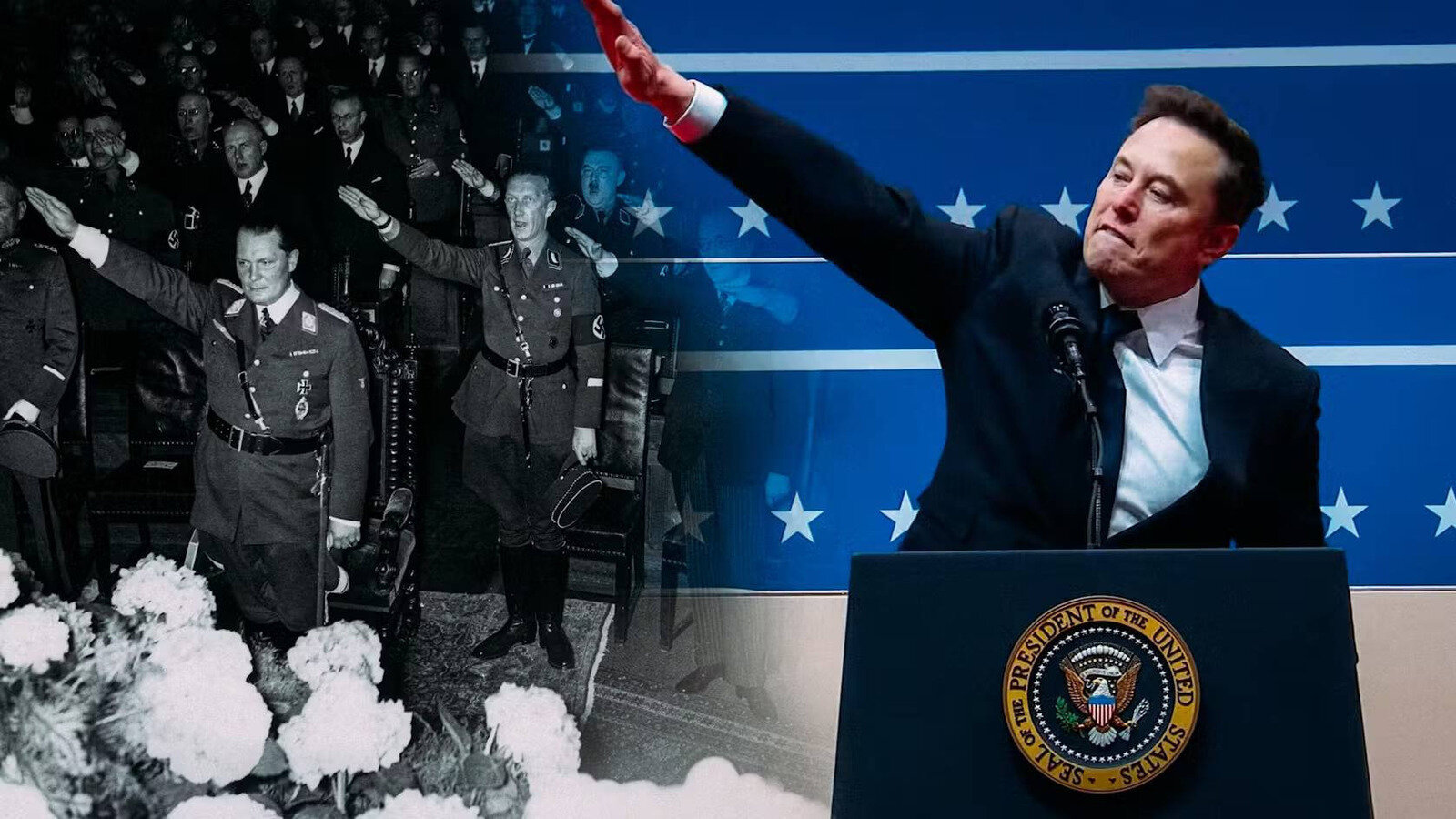 Petition update · Elon Musk mit Hiltergruß / Elon Musk with Hitler ...