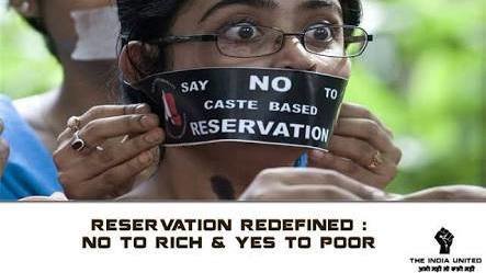 Petition · Say No To Reservation on the basis of Caste and Religion ...