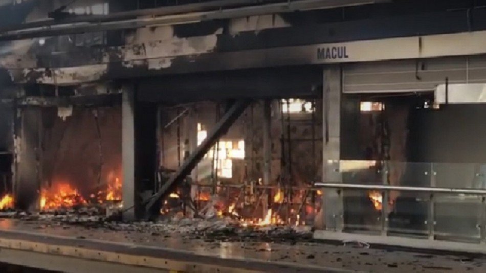 Petición · Restauración del servicio estación Macul del Metro de ...