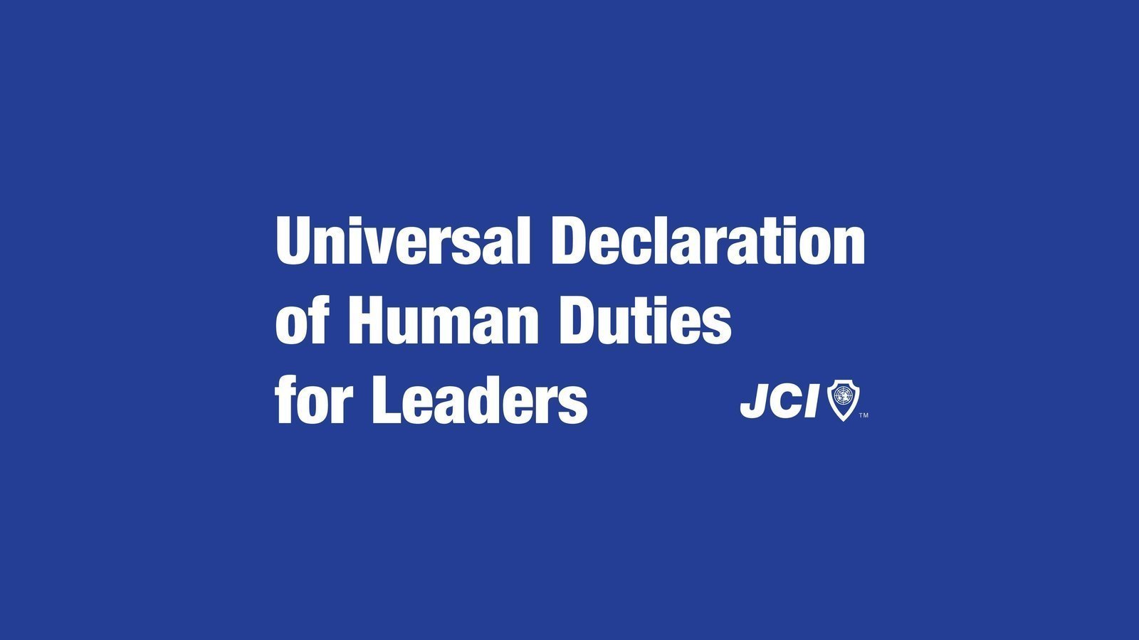 Petition · Universal Declaration of Human Duties for Leaders - United ...