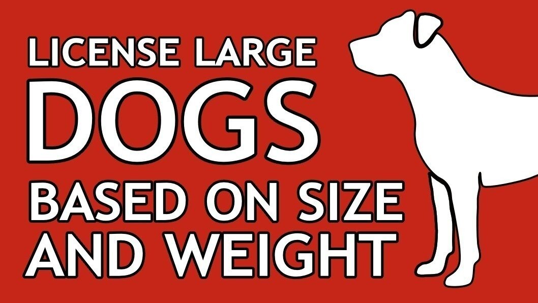 Petition · Mandatory size and weight based license system for all large ...