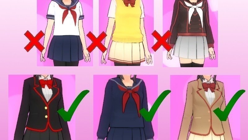 Petition · Make the sleeves in YanSim longer & to change Uniform 5 as ...