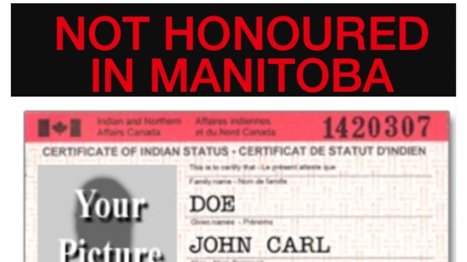 Petition · TAX EXEMPT FOR TREATY STATUS INDIANS IN MANITOBA - Canada ...