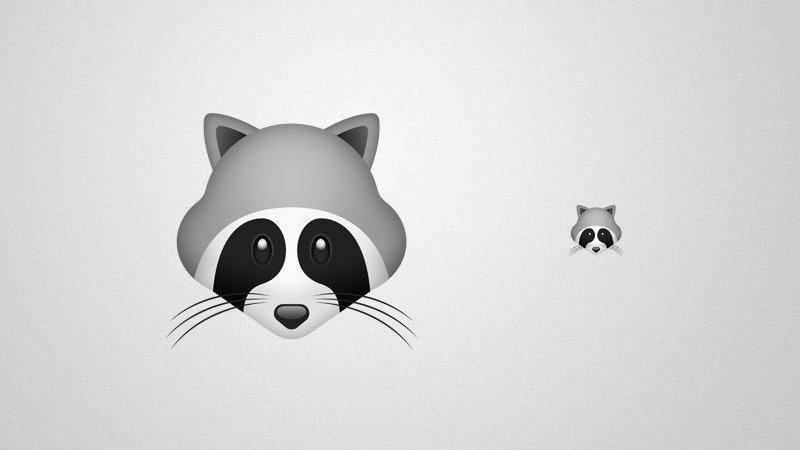 Petición · Emoji de mapache en whatsapp - Estados Unidos · Change.org