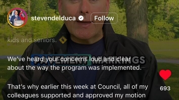 Petition update · STEVEN DELUCA PAUSED CAMERAS UNTILL SEPTEMBER ...