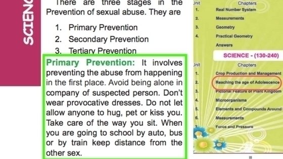 Petition · Remove Gendered Messaging From Std. 8 Science Text Book ...