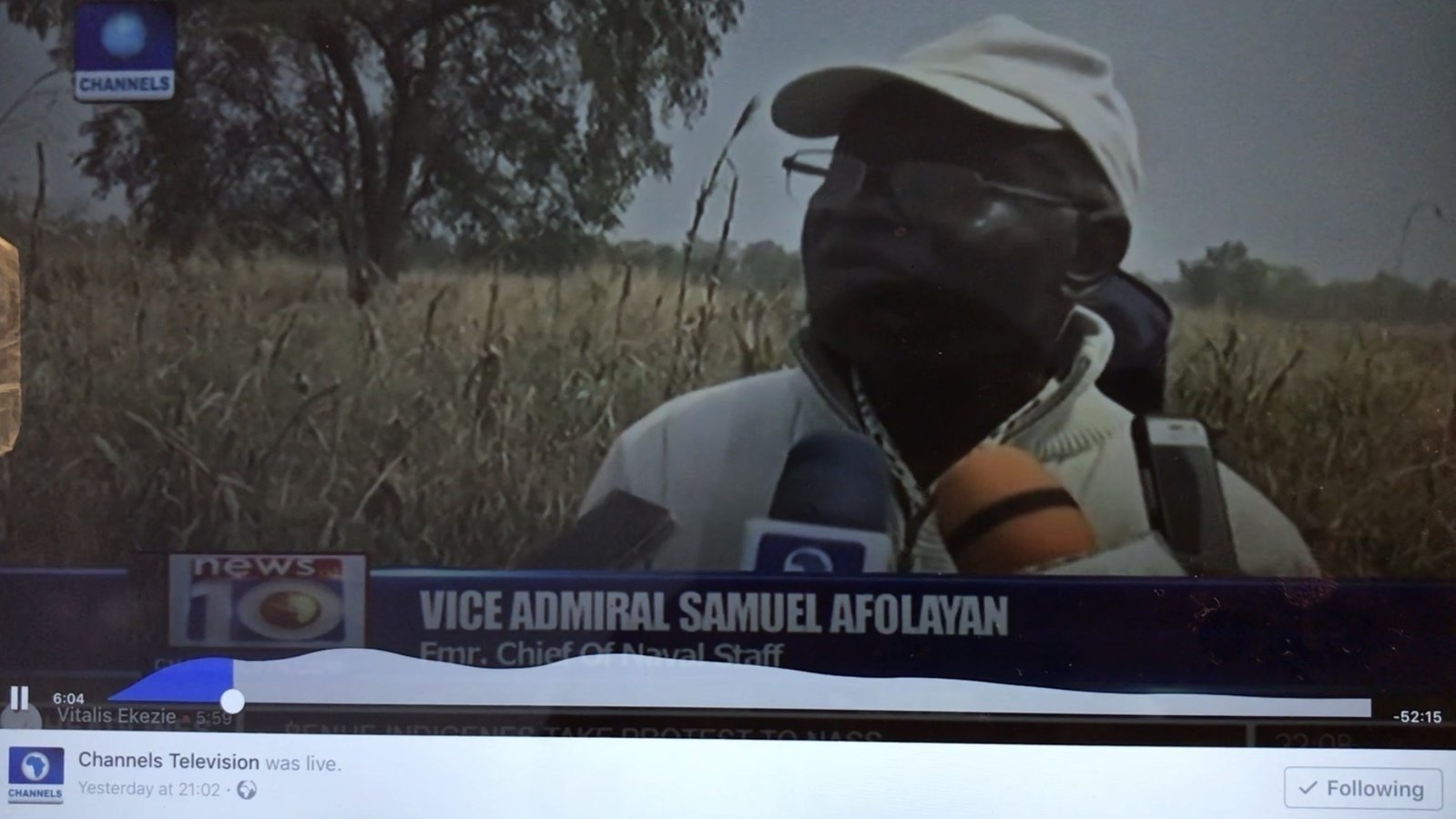Petition update · The farm of Rtd Vice Admiral Samuel Afolayan was set ...