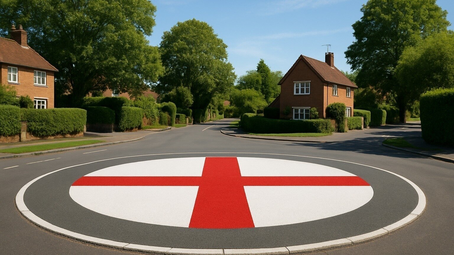 Petition · Paint mini roundabouts with St George's cross - United ...