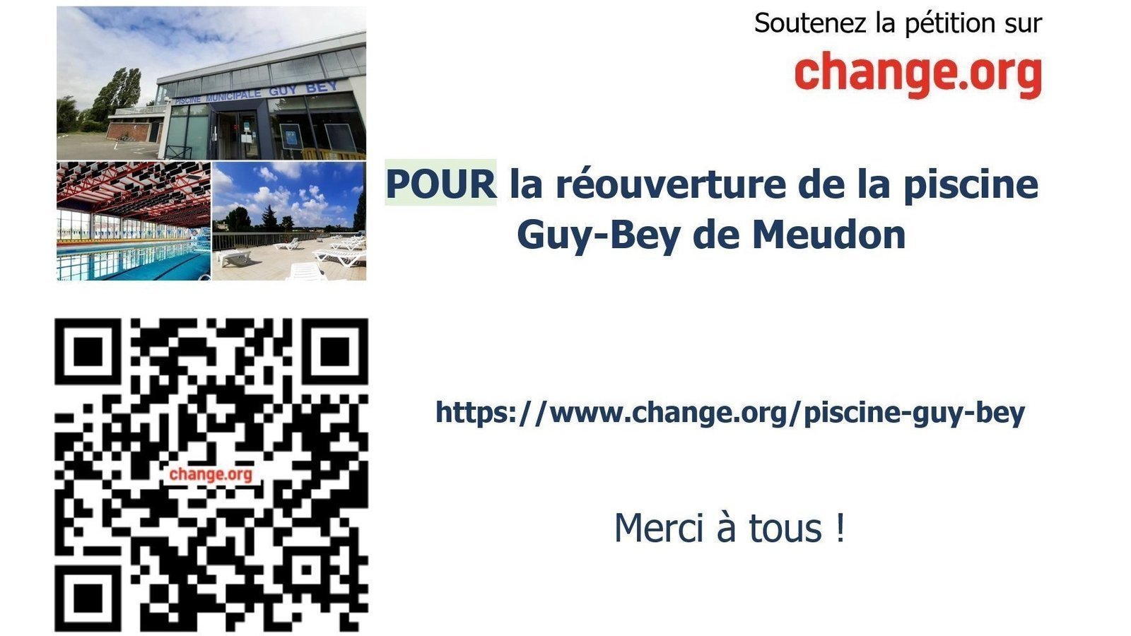 Pétition · POUR la réouverture de la piscine Guy-Bey de Meudon gérée ...