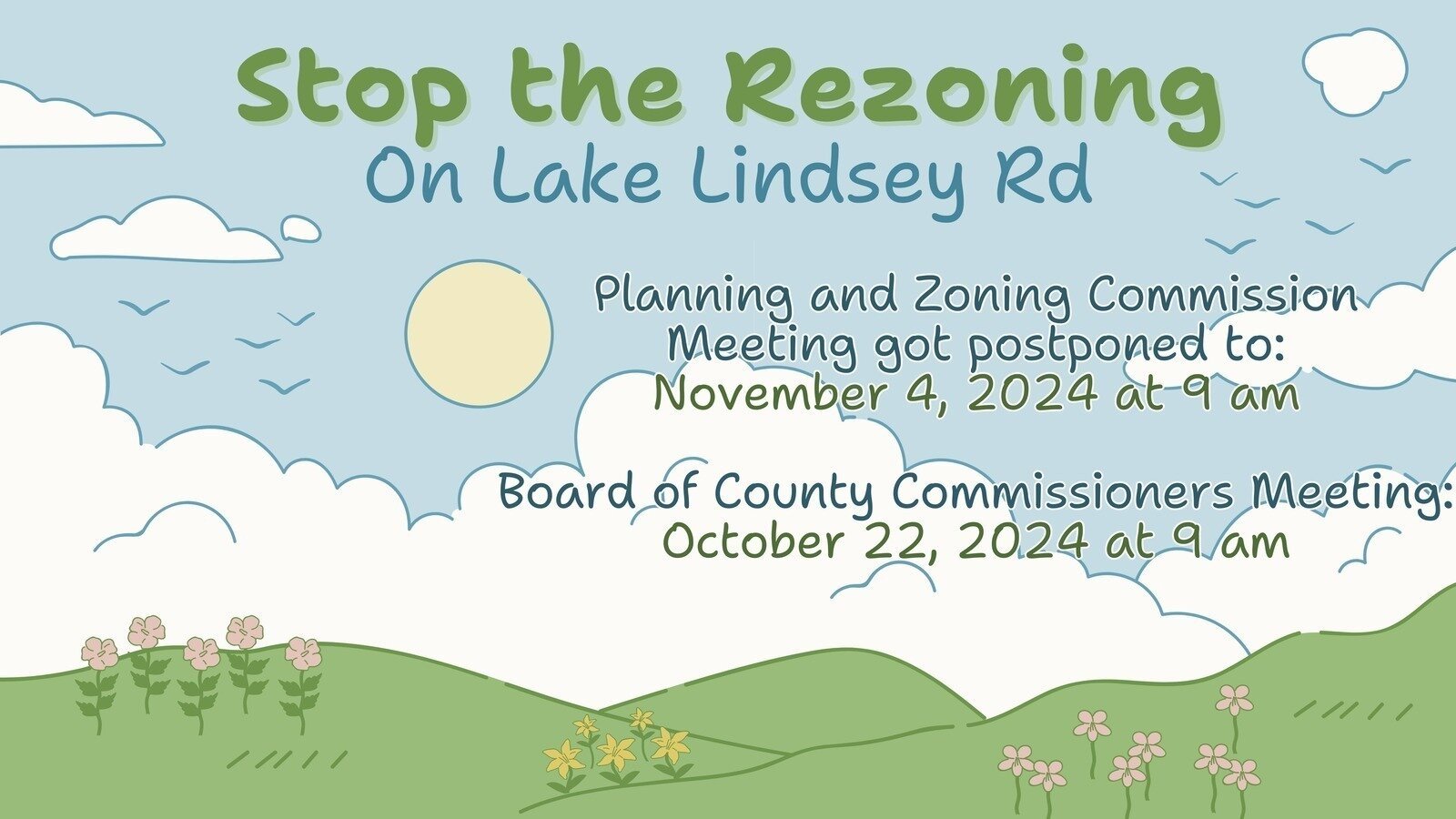 Petition · Stop the Rezoning on Lake Lindsey Rd. - Brooksville, United ...