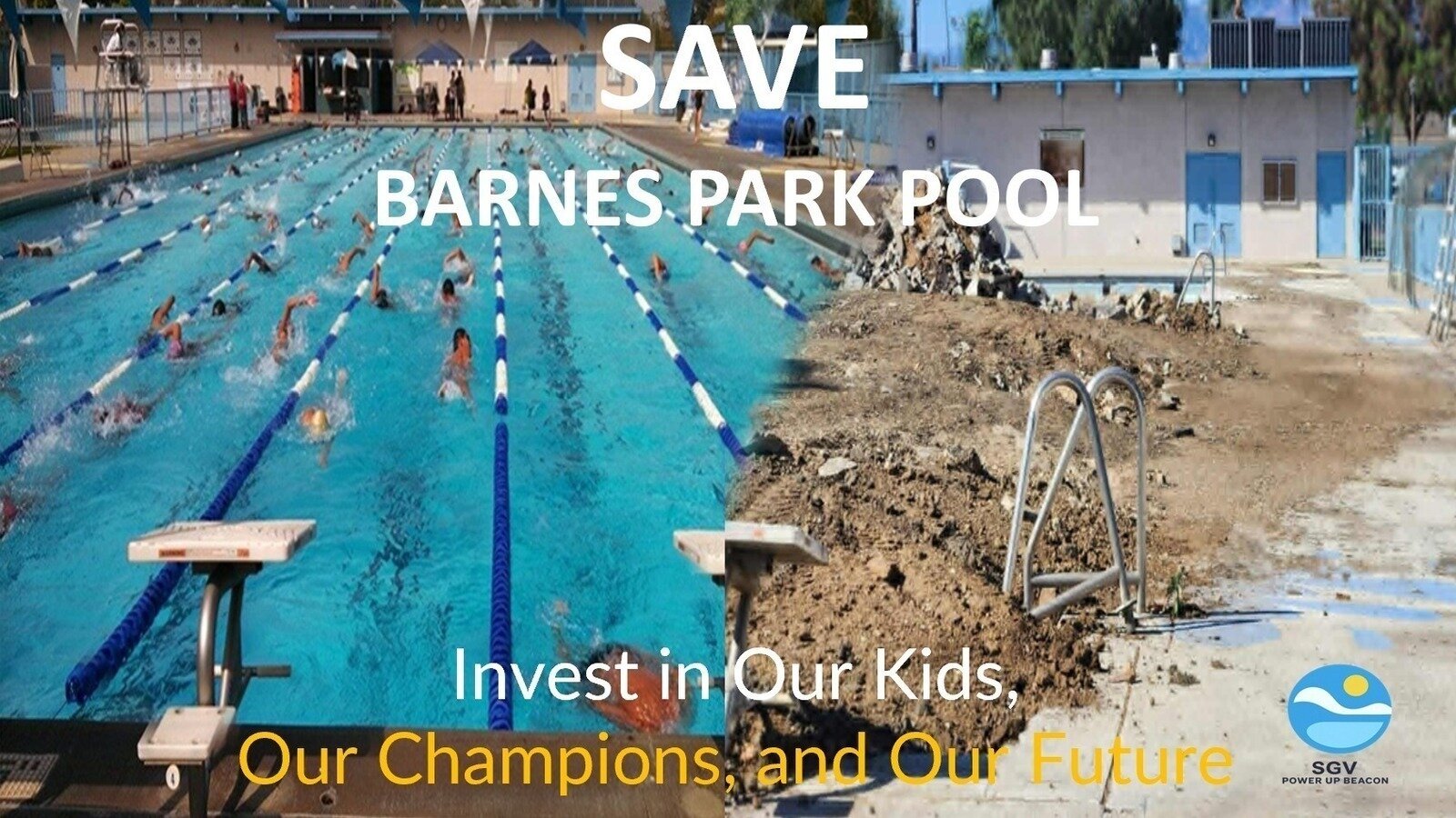 Petition · Save Barnes Park Pool — Invest in Our Kids, Our Champions ...
