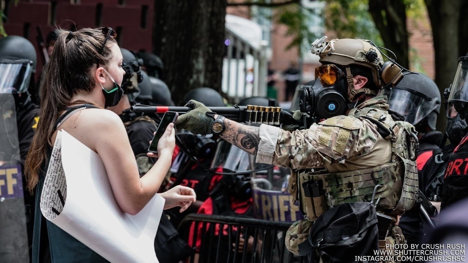 Petition · Ban the use of less lethal Munition for protests and hold ...