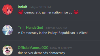 Petition · Make Discord server "The State of Mind" a true Democracy ...