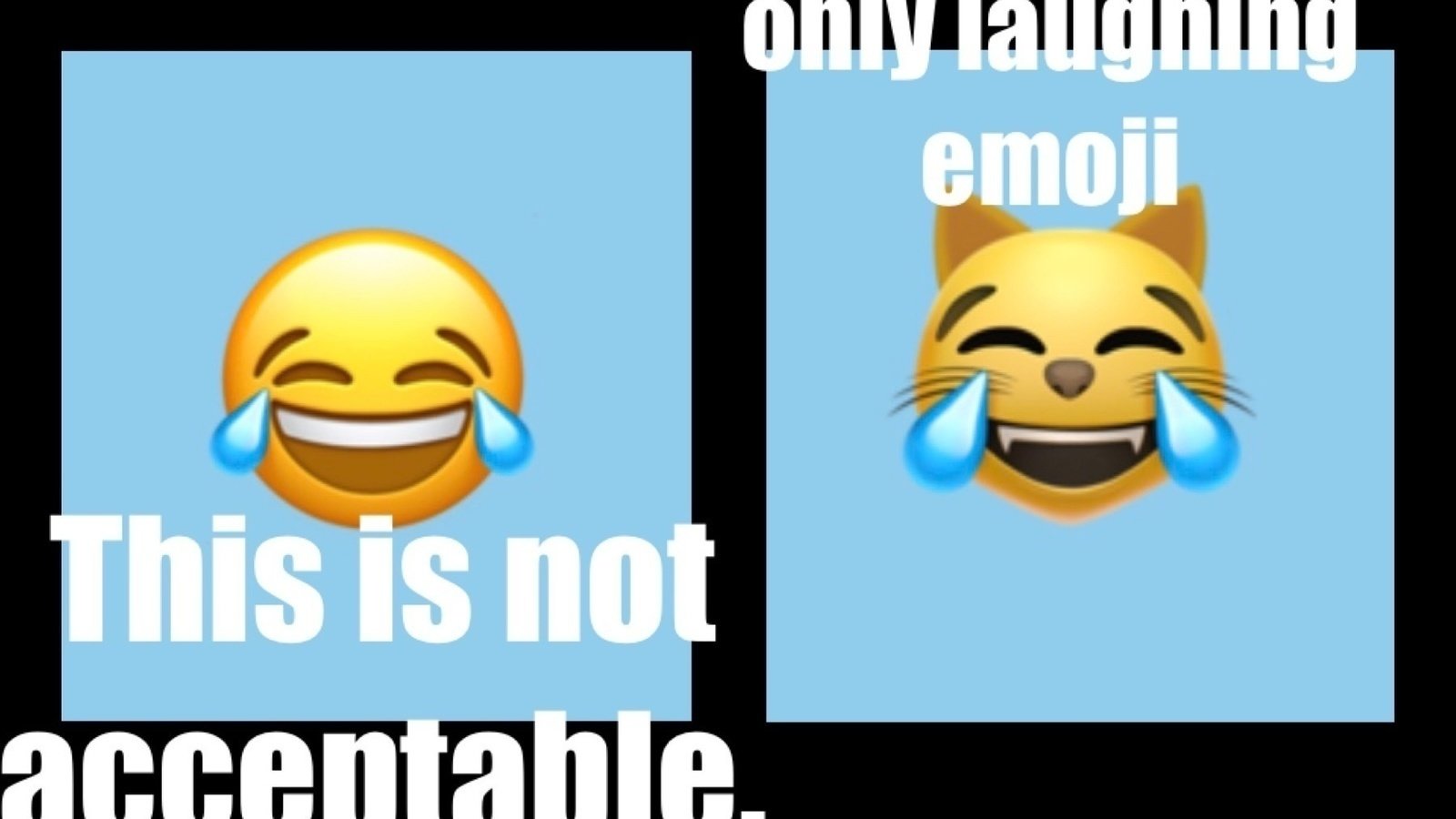 Petition · Get rid of the laughing emoji and give laughing cat emoji ...