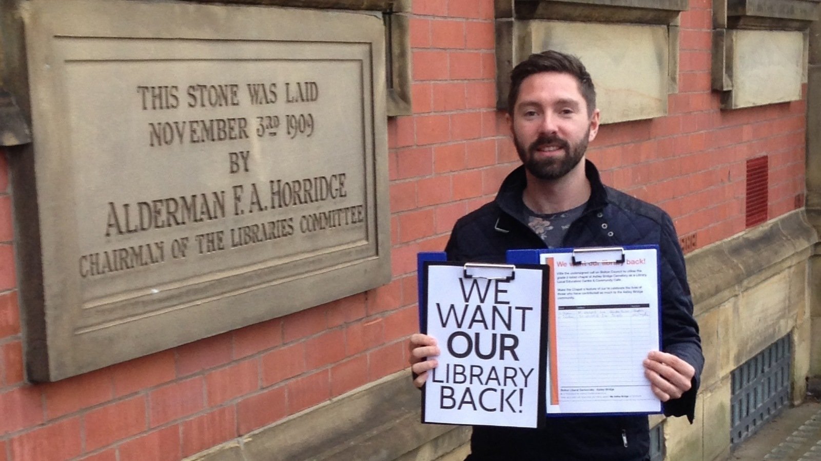 Petition · WE WANT OUR ASTLEY BRIDGE LIBRARY BACK! - Bolton, United ...