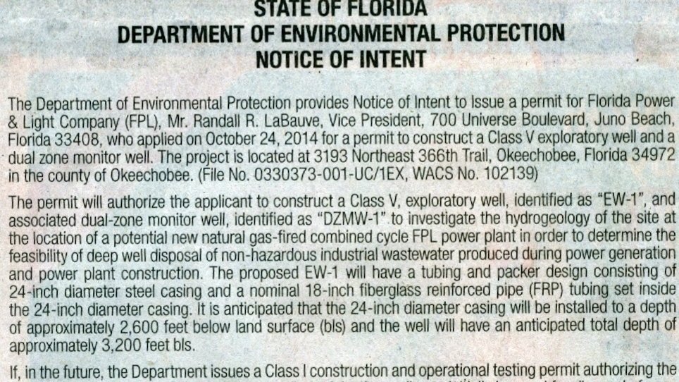 Petition · Relinquish any and all current and future permits seeking ...