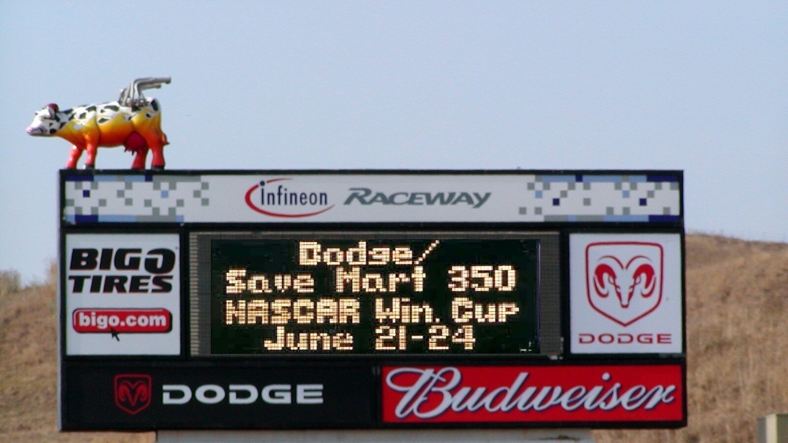 Petition · Bring back the cow on the Sign at Infineon/Sonoma Raceway ...