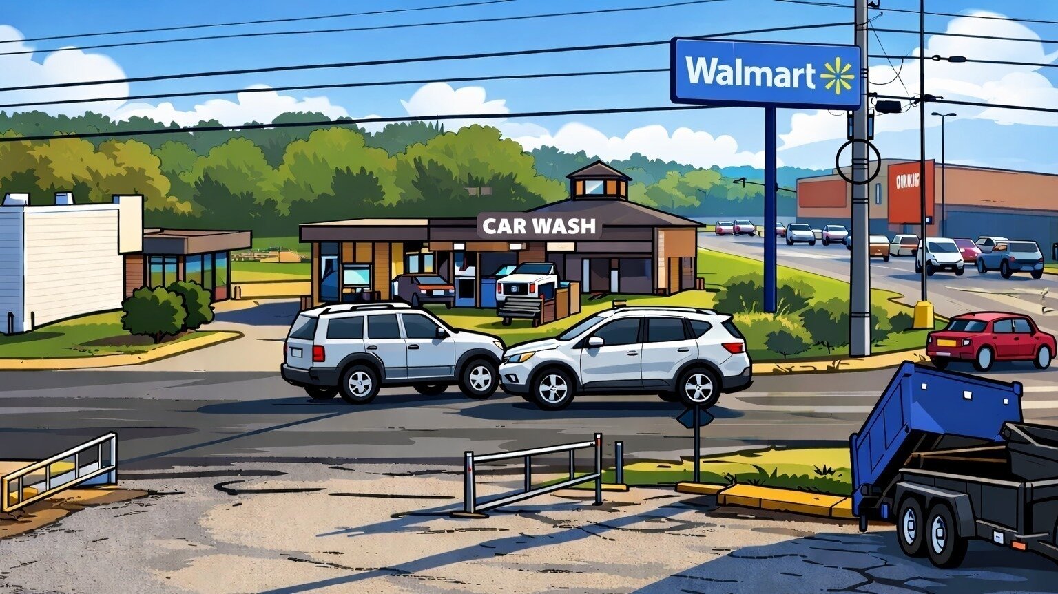 Petition · Change to the north entrance/exit of Walmart - Fayetteville ...
