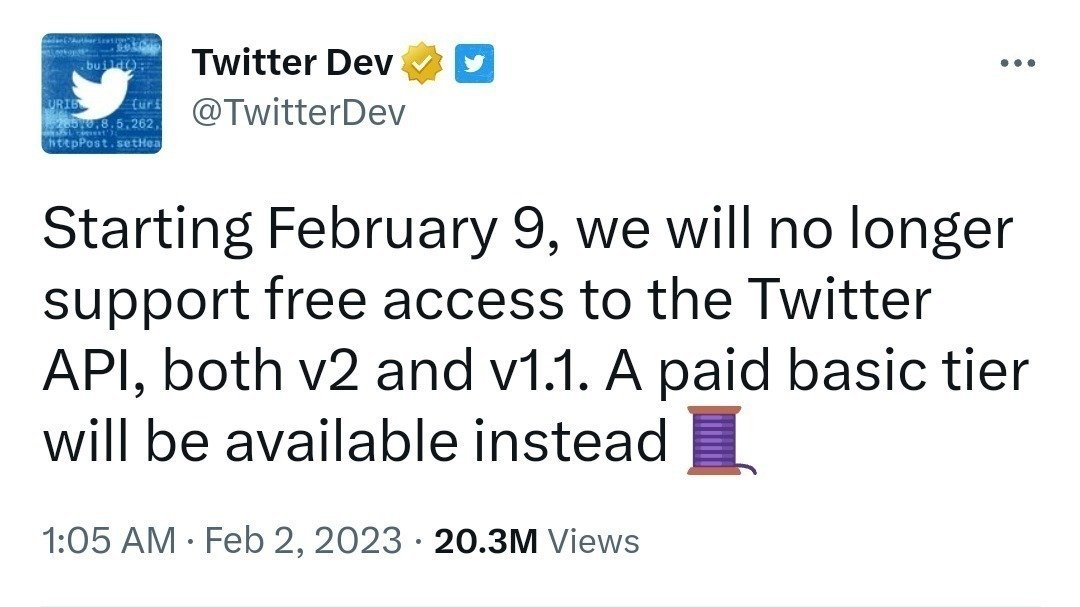 Petition · Keep Twitter Api free - United States · Change.org