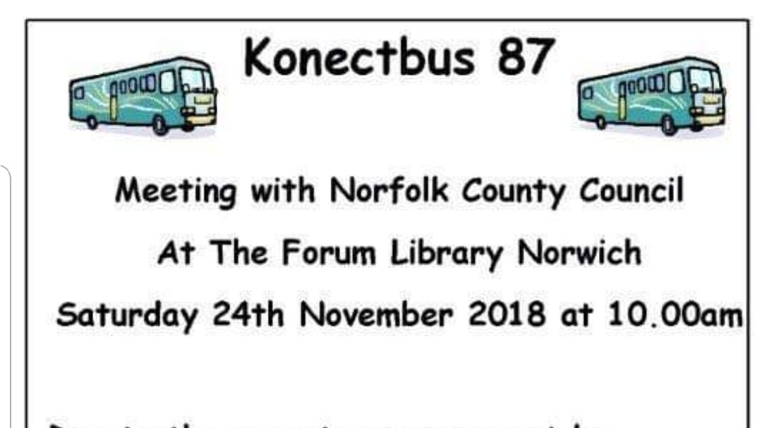 Petition · Please help us to keep the number 87 bus service to Norwich ...